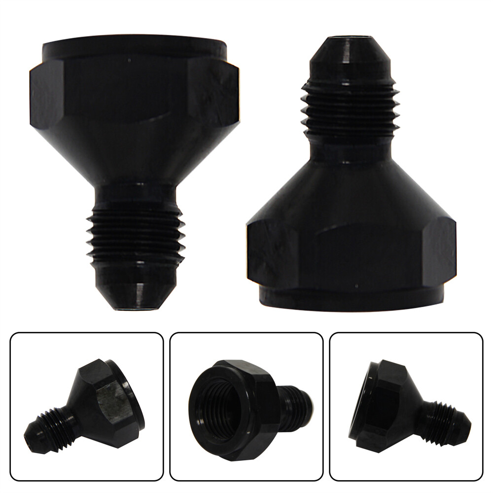 2PCS 6AN AN6 FEMALE to AN4 4AN MALE REDUCER EXPANDER HOSE FITTING ...