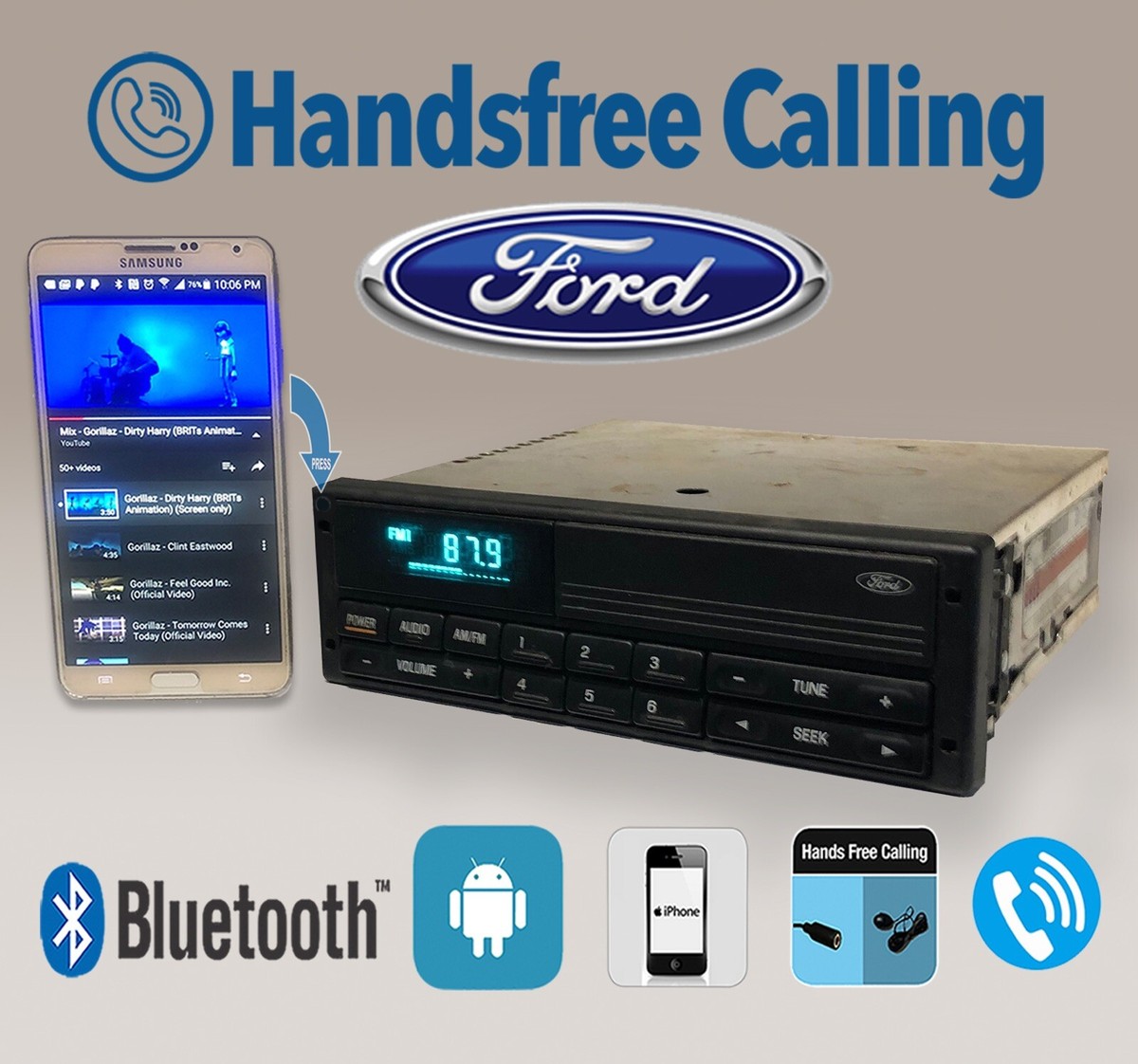 1984 Ford Ranger Am Fm Radio