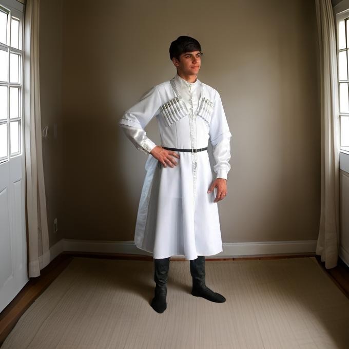 New Cossack Officer Reproduction Russian WW1 1914 Uniform White Cossack ...