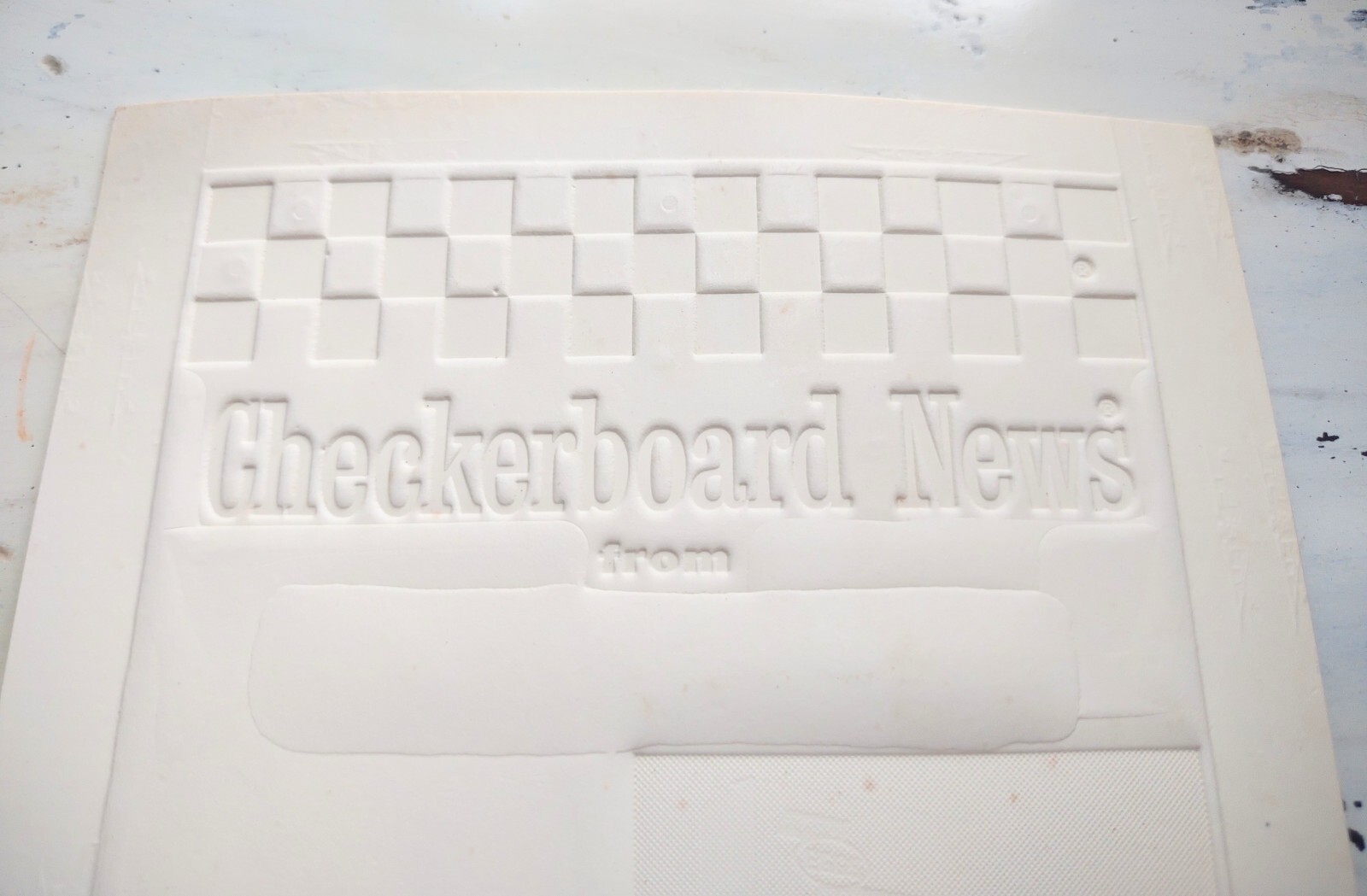 Vtg Lot of 4 Ralston Purina Wood Fiber Newspaper Mat Print Embossed ...