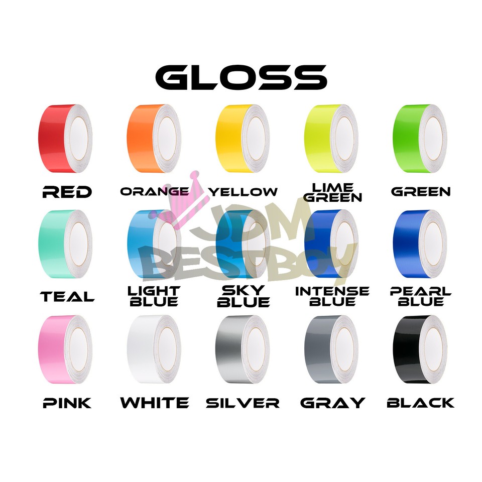 Gloss Color Racing Stripes Vinyl Wrap Decal For Scion Toyota FRS 25FT ...