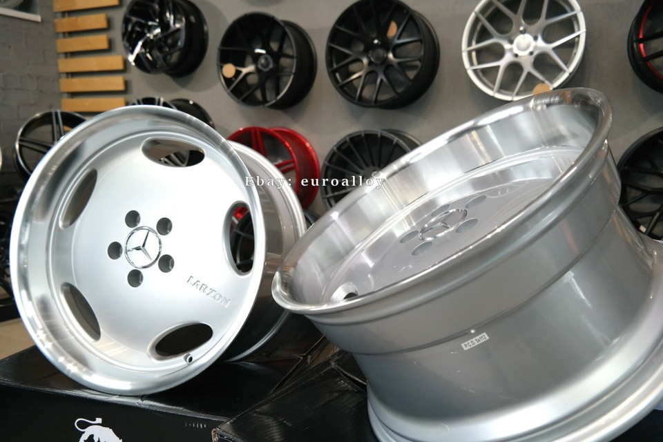 New 18 inch 5x112 AMG MONOBLOCK deep dish old school rims for MERCEDES ...