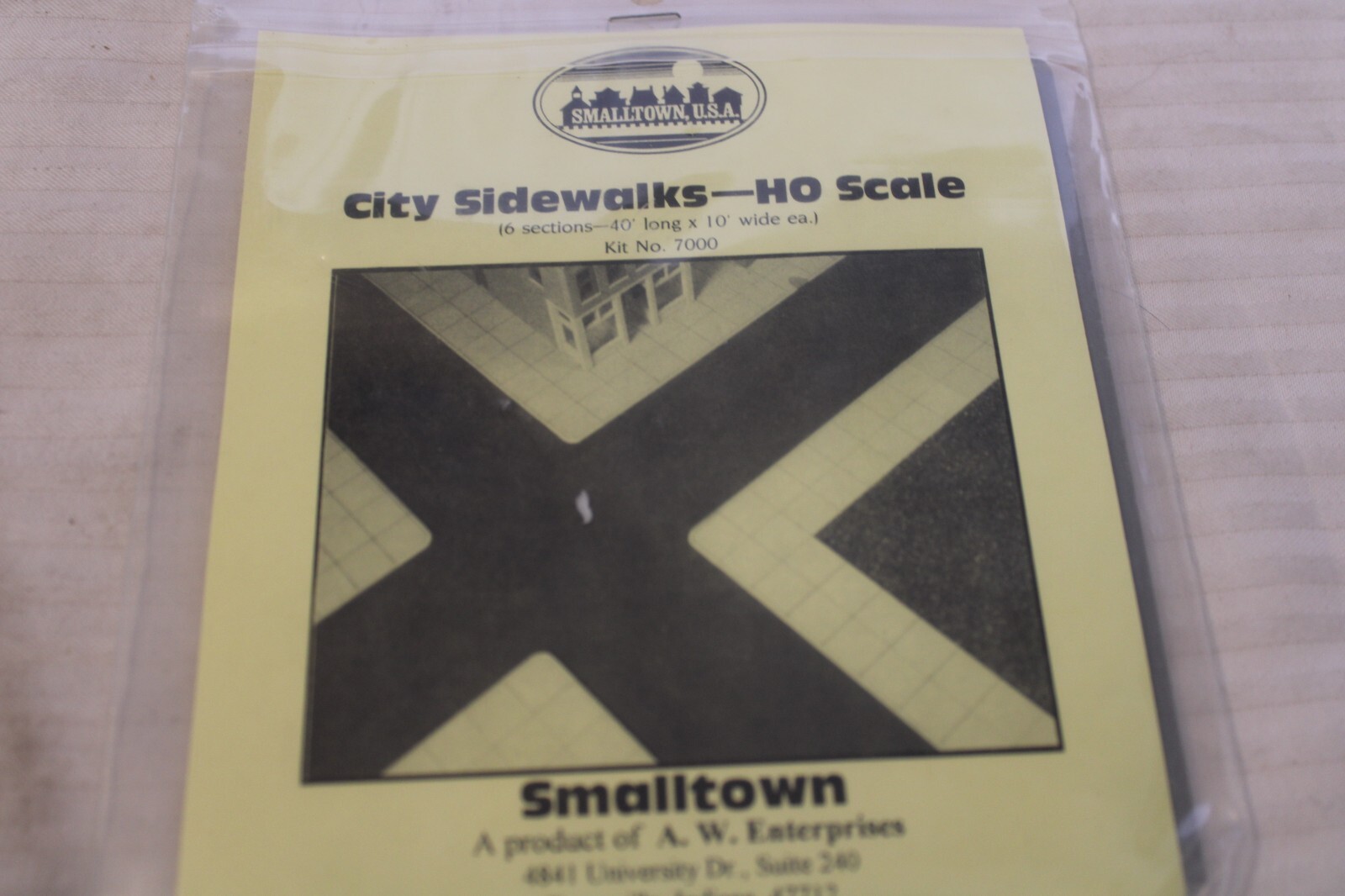 Smalltown USA HO Scale Kit # 7000 City Sidewalks for sale online | eBay