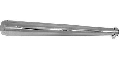 Emgo 27 3/4" Universal Dunstall Muffler Chrome 80-84050 | eBay