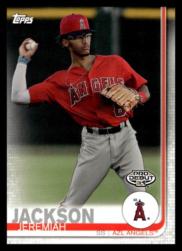 2019 Topps Pro Debut Jeremiah Jackson 99 AZL Angels | eBay