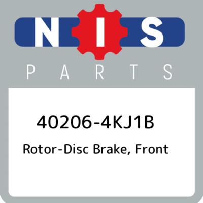 40206-4KJ1B Nissan Rotor-disc brake, front 402064KJ1B, New Genuine OEM ...