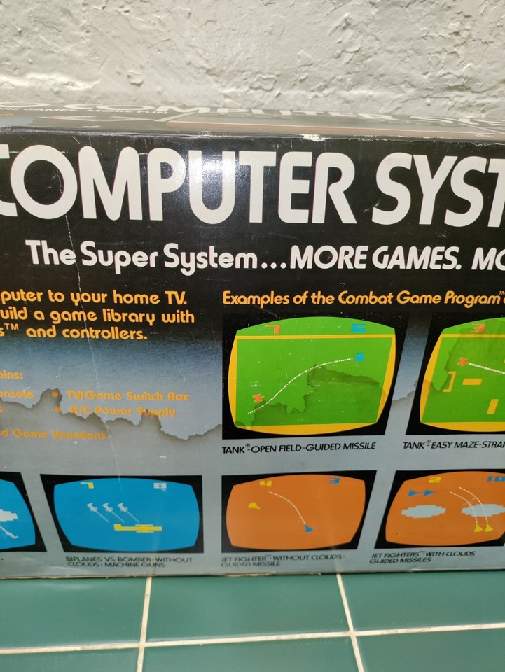 Sealed Atari Model CX-2600 Video Computer System Game New In Box 1978 ...