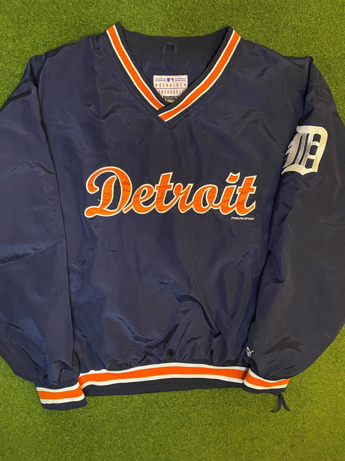 2001 Detroit Tigers - Puma - Vintage MLB Pullover (XL) - Gem