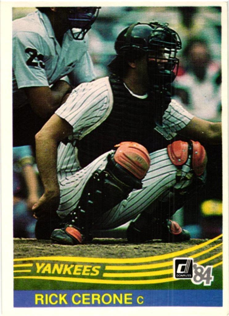 YANKEES RICK CERONE Card #492 FREE SHIP 50% OFF SALE B1002R2S22P7 | eBay