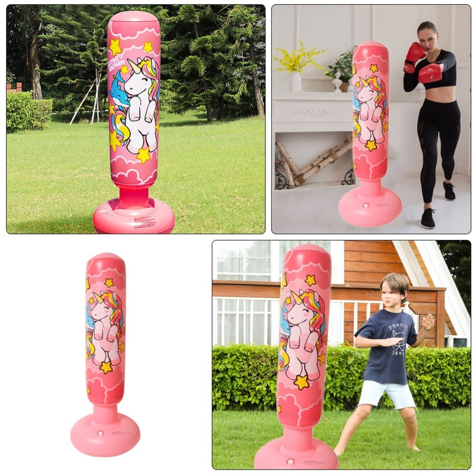 Kids Free Standing Cartoon Inflatable Punch Bag for Practicing | eBay ...