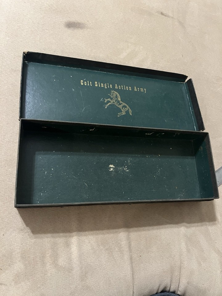 Factory Original Colt SAA 2nd Gen Black Box Single Action Army | eBay