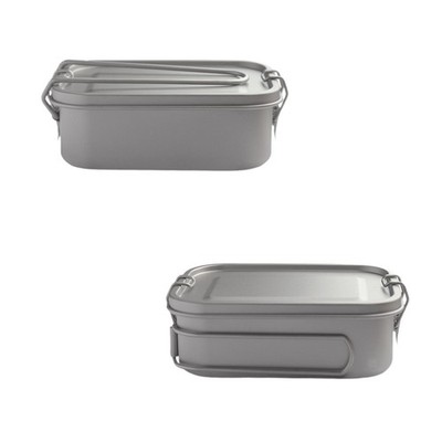 Lunch Box Mess Tin Snack Box with Lid Portable Food Container Bento Box ...