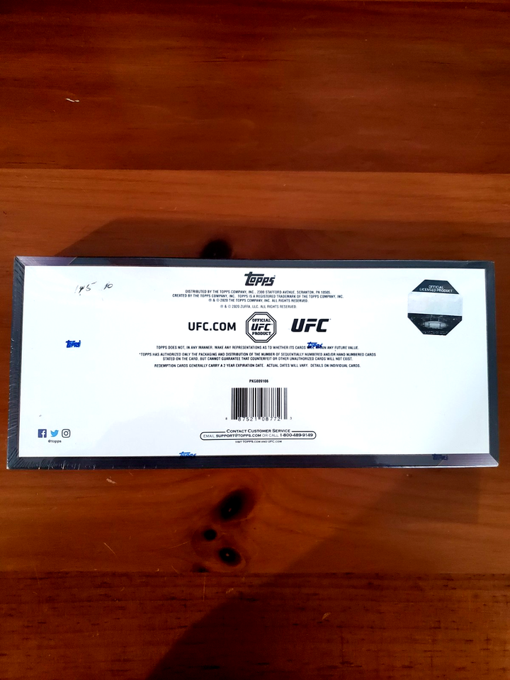 2020 UFC Knockout Hobby Box New/Factory Sealed **RARE** | eBay