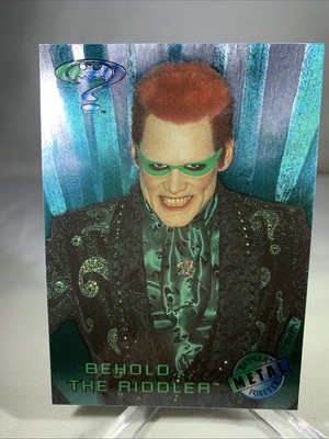 1995 DC Fleer Metal Batman Forever Movie Preview Promo #5 Behold the ...