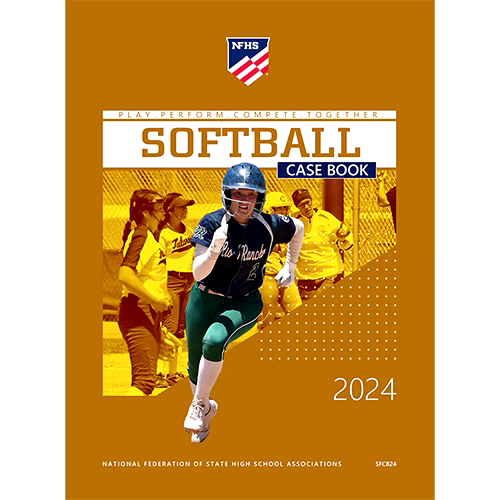 2024 NFHS Softball Official Case Book | National Federation High School | Guide | eBay