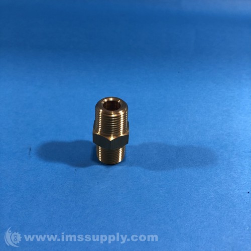 Brass Male to Male Threaded Pipe Connector FNIP | eBay
