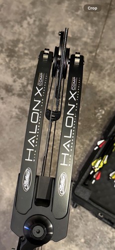 Mathews Halon X Competition Bow RH 40-50 With CBE scope And 11 X cutter ...