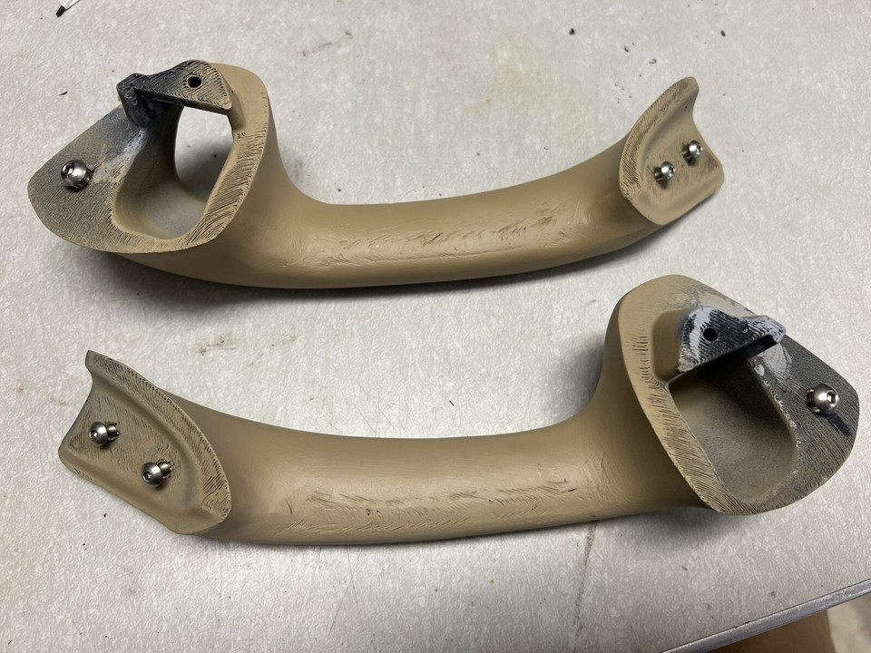 1996-2002 BMW Z3 Interior Door Pull Handle Pair Left and Right Beige ...