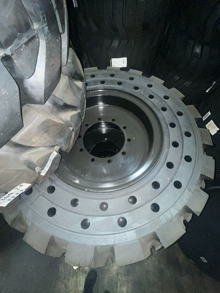 13.00-24 Solid Rubber Tire (1-Tire) - Fits JLG G642 G943 G9-43 G6-42 ...