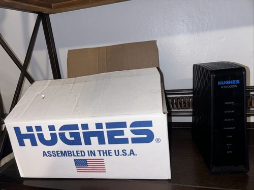 HughesNet HT2000W Satellite Dual Band 2.4 - 5Ghz Modem Router 1505215 ...