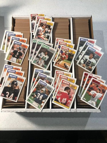 Complete your 1987 TOPPS FOOTBALL SET NM/NMMT Pick 30 Points Worth of ...