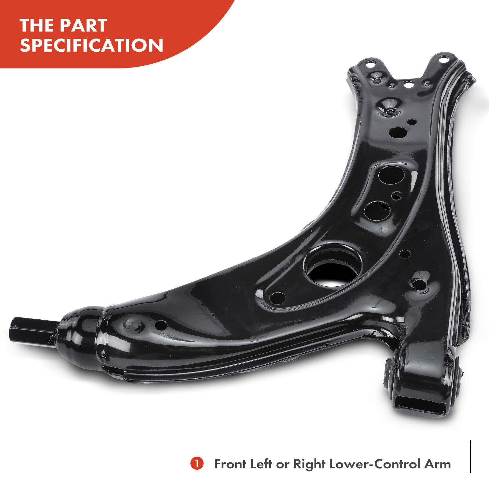 1x Lower Front Control Arm for VW Polo 9N Skoda Fabia 5J Roomster 5J7 1 ...