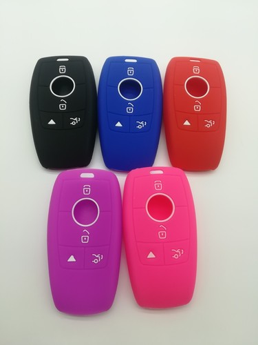 5*Silicone Fob Remote key cover For 19-22 MERCEDES BENZ GLE43 GLE53 E ...