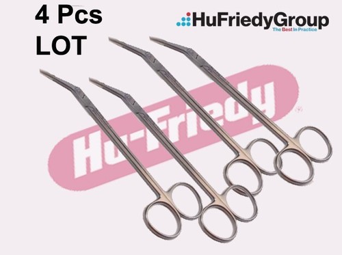 4 Pcs Lot Dental Locklin Scissor Straight 16 cm 6.25" S12 HU FRIEDY | eBay
