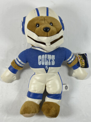 Vintage Nanco Stuffed Plush Teddy Bear Toy NFL Licensed 2000 Football ...