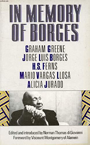 In Memory of Borges Paperback / softback Book The Fast Free Shipping | eBay