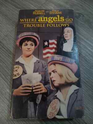 Where Angels Go Trouble Follows - Comedy Family Vintage VHS | eBay