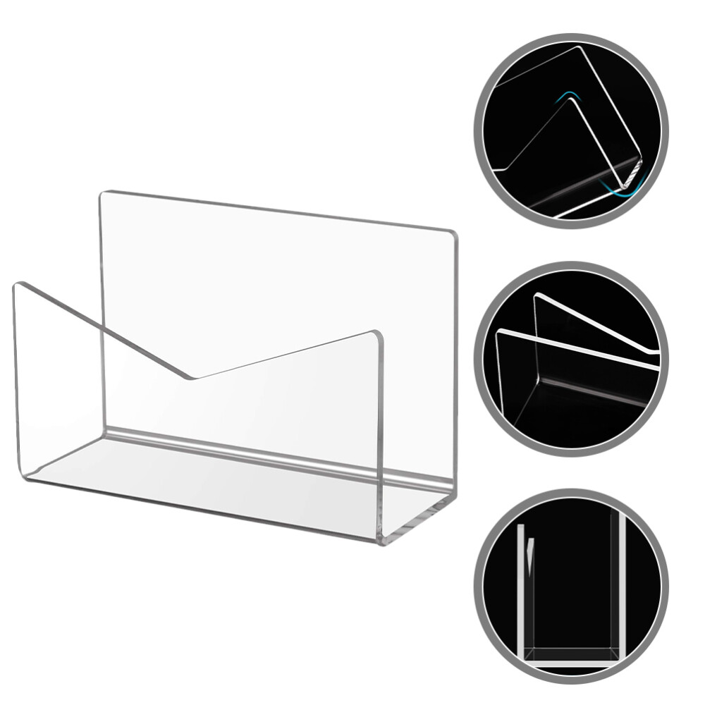 Clear Acrylic Desk File Desktop File Holder MS GS TS007 – BizChair