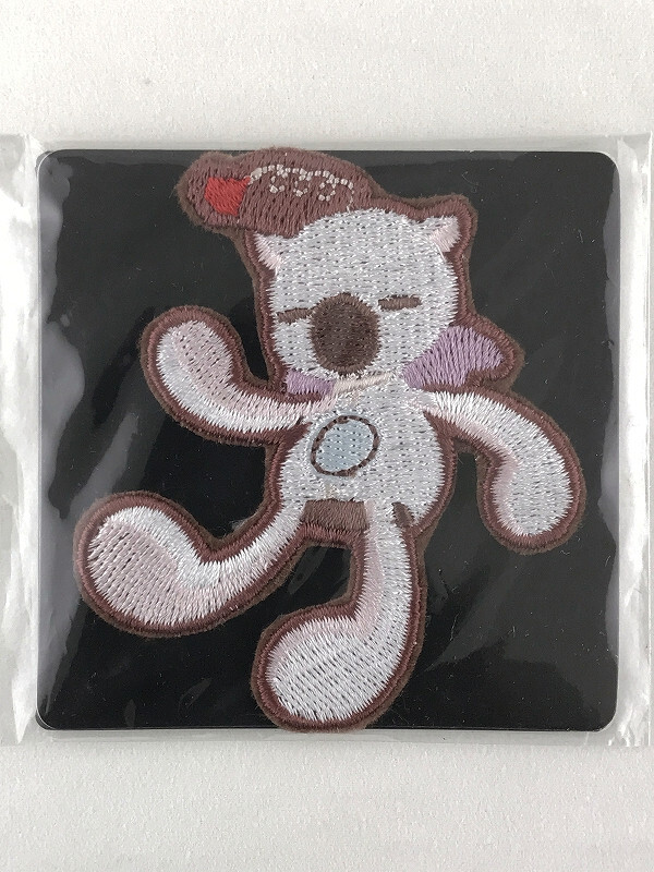 Final Fantasy XV Moogle Mini Wappen Embroidered Patch Square Enix Cafe ...