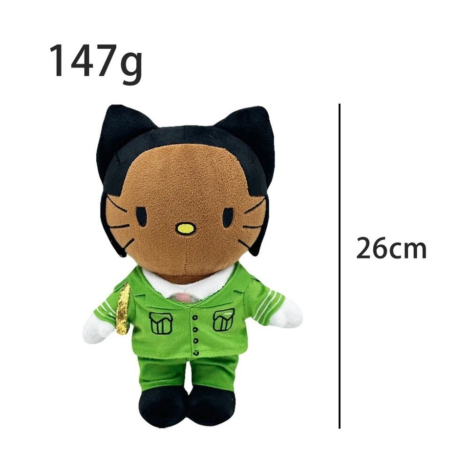 Hello Kitty Travis Scott Billie Eilish Plush Doll Rapper Hot Sale Gift ...