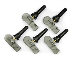 New OEM TPMS 5 Sensor Set 68510382AA Fits 2018 2019 Jeep Wrangler ...