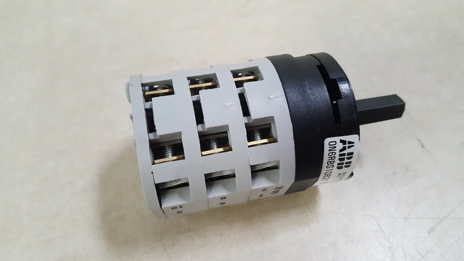 ABB Control Cam Rotary Switch 25A 3PH 240-600V 1-5HP - 0N6RBS10621 | eBay