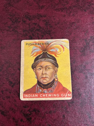 1933 Goudey Indian Gum R73 #97 Pushmataha Series Of 192 Crease | eBay