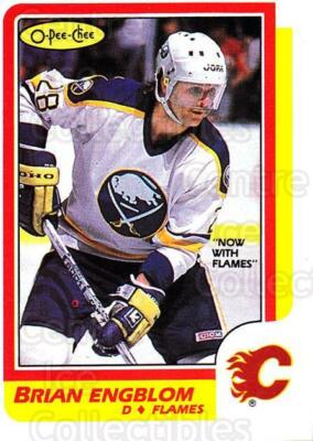 1986-87 O-pee-chee Blank Backs #40 Brain Engblom | eBay