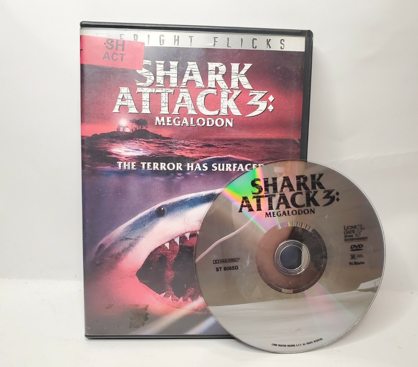 Shark Attack 3: Megalodon (DVD, 2002) OOP HTF HORROR! 658149806528 | eBay