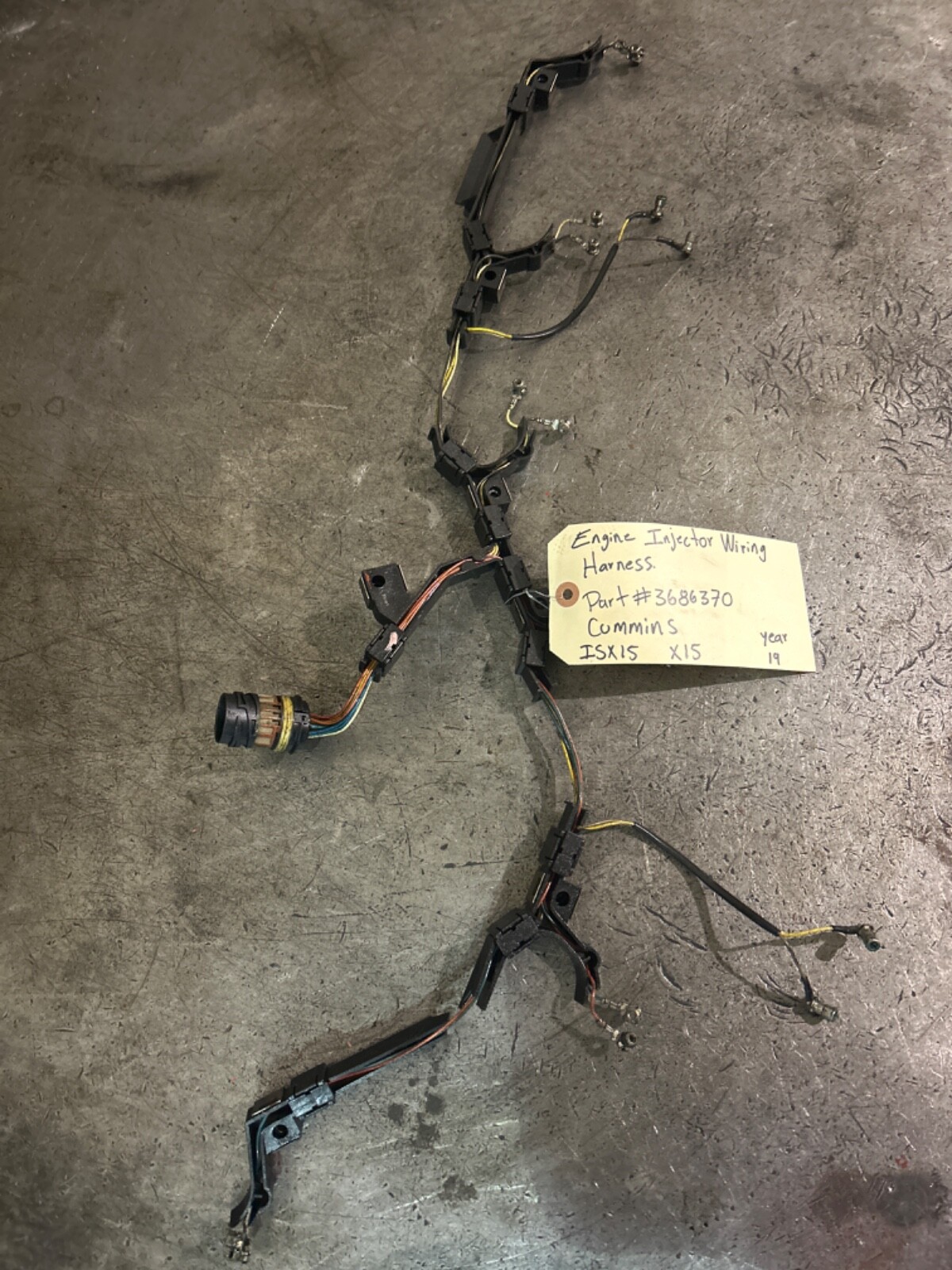 3686370 Cummins ISX15 x15 2018-2019 Engine Injector Wiring Harness | eBay