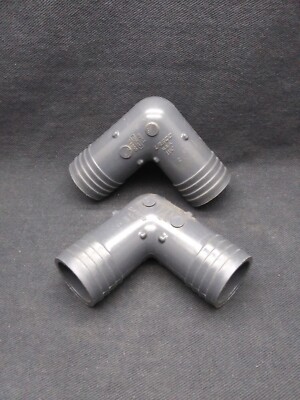 LASCO 1 1/4" PVC I Threaded 90° Male Elbow Insert Fitting D2609 1406012 ...