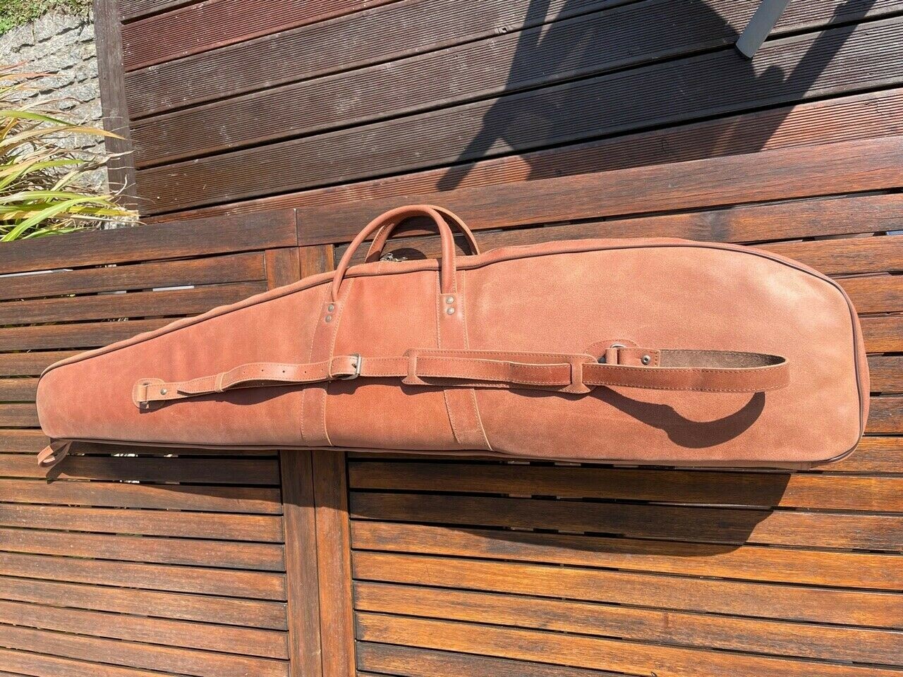 HUNTING LEATHER RIFLE CASE BRAND NEW | eBay