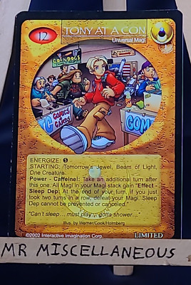 Magi Nation Duel - TONY AT A CON - Universal Magi - LIMITED PROMO | eBay