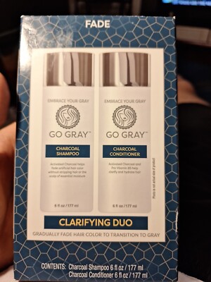 Go Gray Fade Clarifying Duo Shampoo & Conditioner Go Gray Remove ...