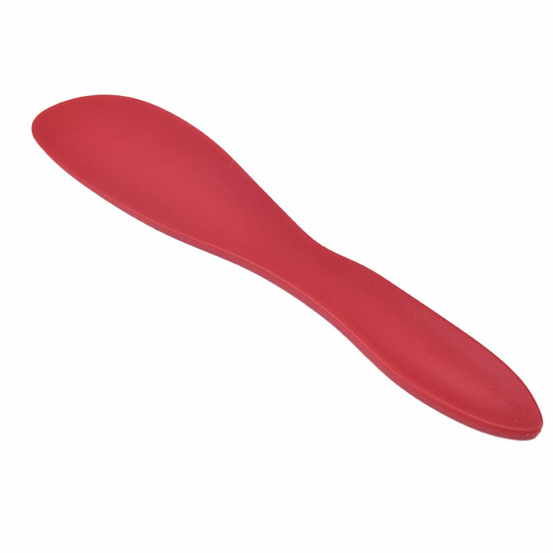 1Pcs Baking Dough Scrapers Long Handle Silicone Spatula Cake Cream ...