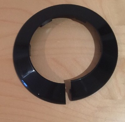 Pipe Cover/Shroud BLACK Ideal For Soil Waste Pipe W.C Toilet Bathroom ...