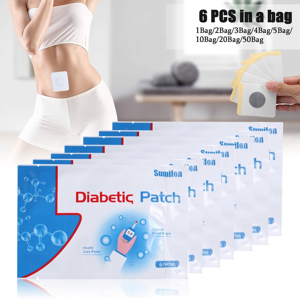 Diabetic Patch Natural Herbal Cure Lower Blood Sugar Treatment Balance ...