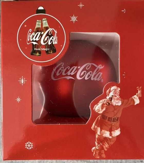 Coca-Cola+Christmas+Tree+Hanging+Ornament+Bauble+in+Red for sale online ...