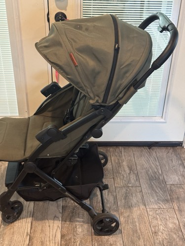 Mompush Lithe V2 Lightweight Stroller + Snack Tray, Ultra-Compact Fold ...