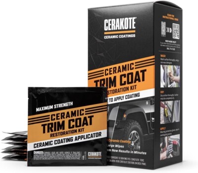 CERAKOTE® Ceramic Trim Coat, Plastic Trim Restorer - Maximum Strength ...